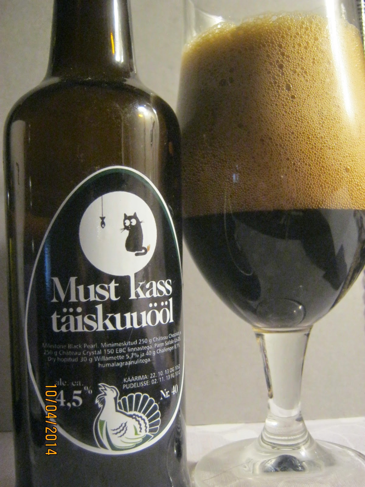 Gambrinuse õllepäevik: Must kass täiskuuööl