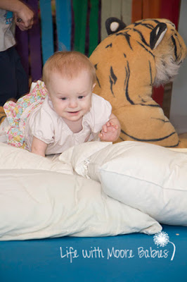 How to Build a Gross Motor Indoor Baby Obstacle Course - Life with ...