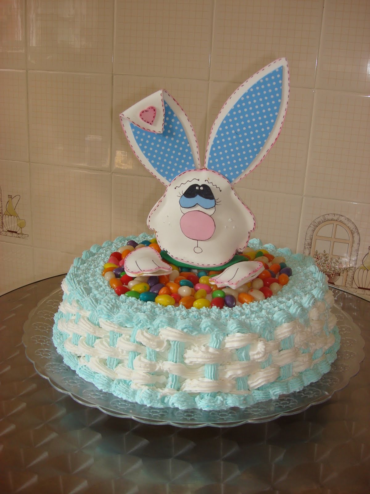 Lar Doce Arte: Bolo de Páscoa!