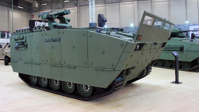 SNAFU!: Turkey's Amphibious Tulpar S Tracked Vehicle at Eurosatory 2016.