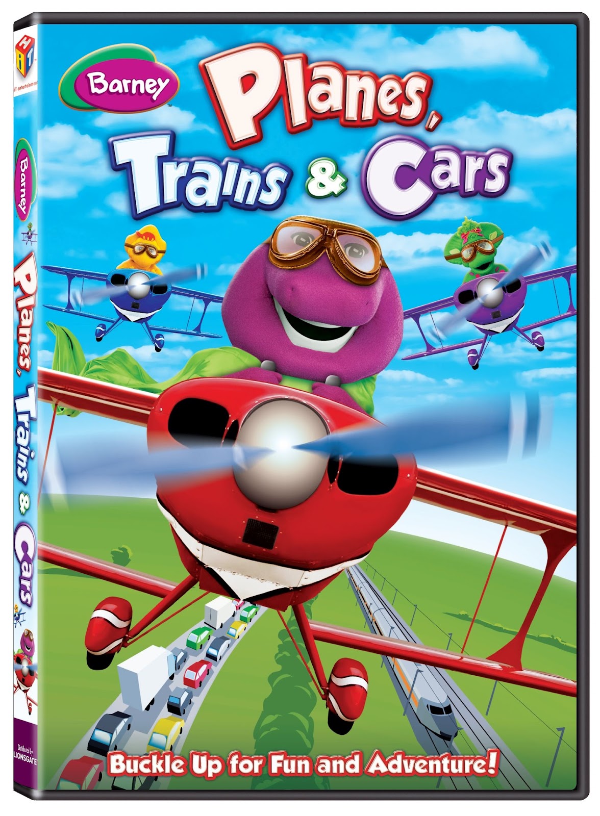 Thanks, Mail Carrier | Barney: Planes, Trains & Cars DVD {Review ...