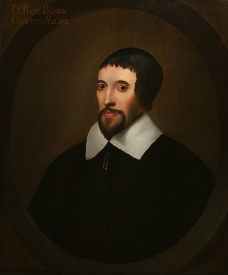 Bath, Art and Architecture: Bust of Richard Busby by Rysbrack