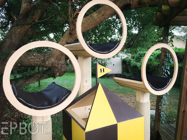EPBOT: A Harry Potter Cat Tree, Because Our Kittys Are KEEPERS