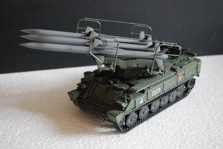 R.K. Designs Studio: Trumpeter 1/35 Russia SAM-6 Antiaircraft Tank