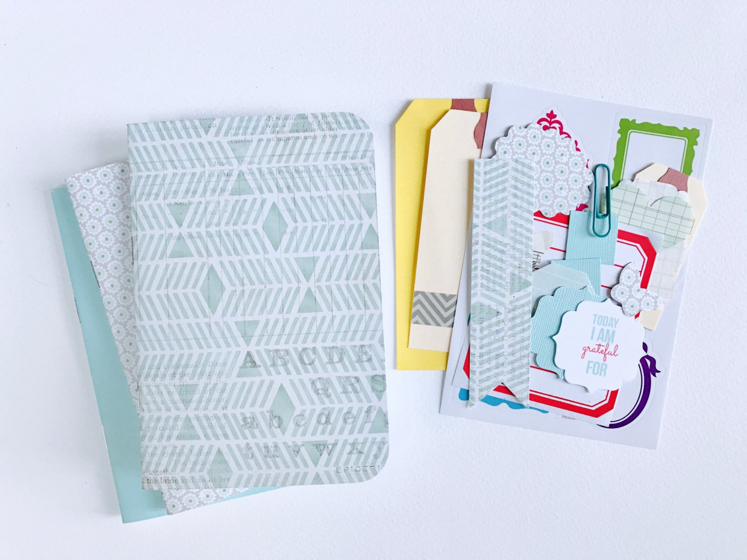 Free Hello April Journal Card