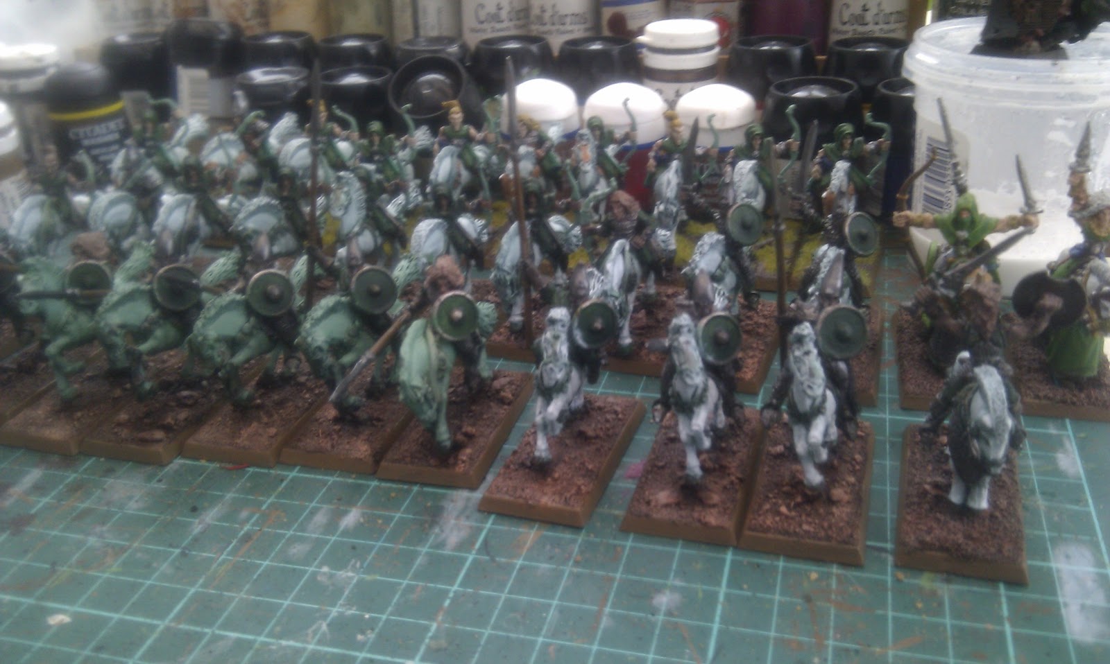 The Masterwork Guild: Elf Cavalry Progress...