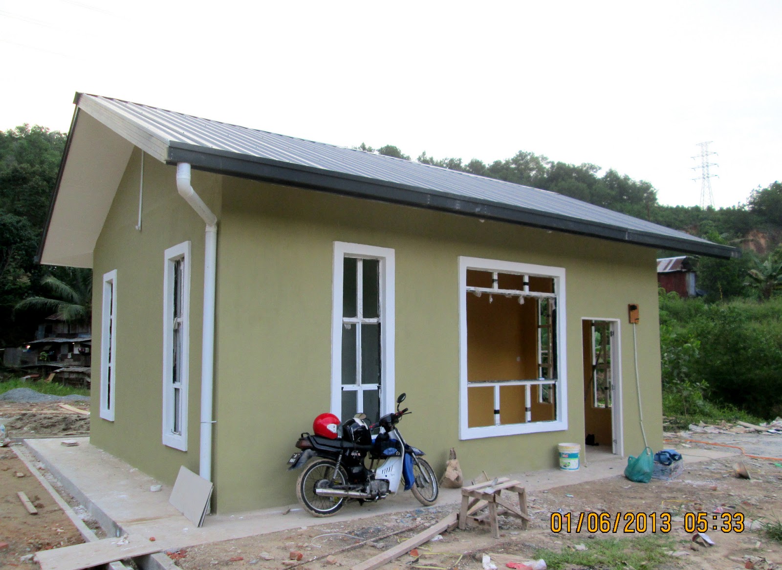 CHAN PLASTER & RENOVATION: DESIGN DAN BINA RUMAH SATU TINGKAT DI KG ...