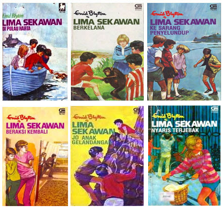 Novel 5 Sekawan 21 Judul Lengkap