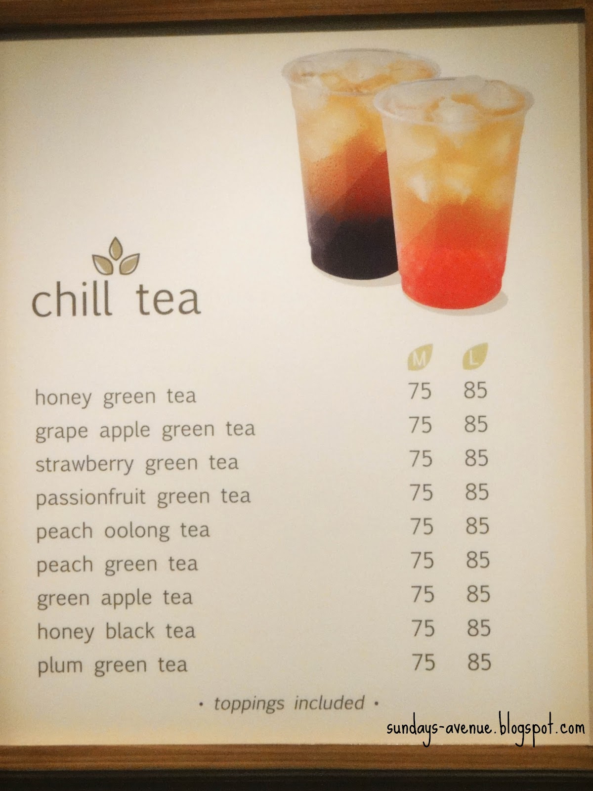 Sunday's Avenue: Teaberi Now Opens in TriNoma