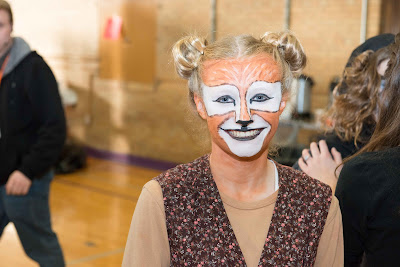 At A Hen's Pace: Narnia Makeup--Behind the Scenes