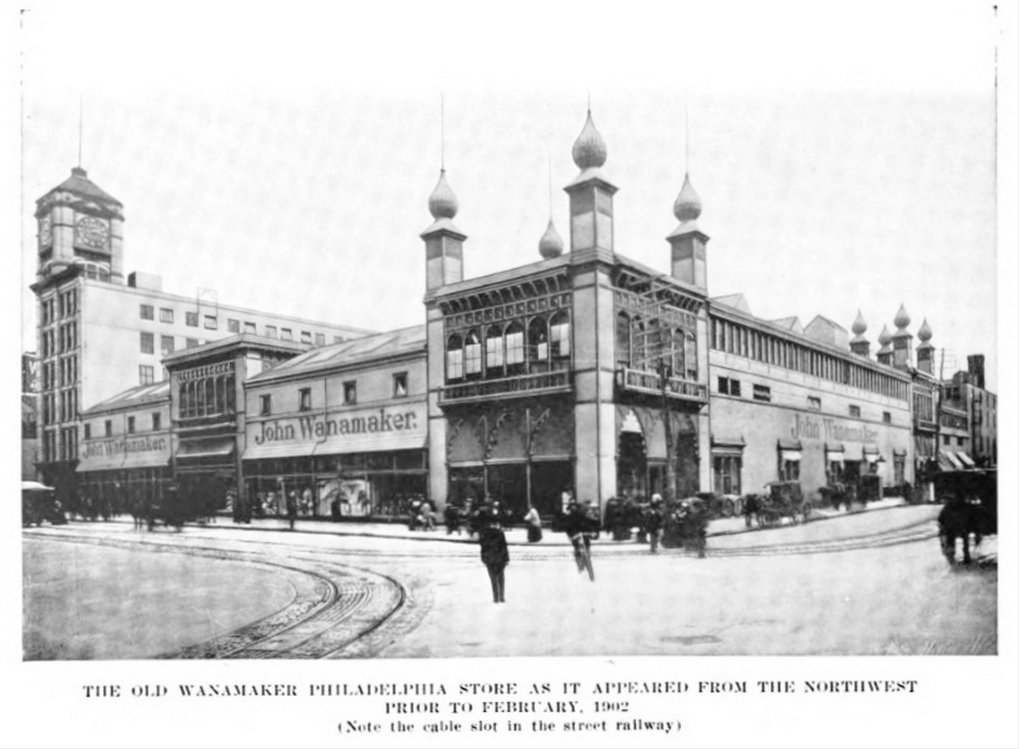 Philly & Stuff: John Wanamaker Store Philadelphia - 1902 - 1918