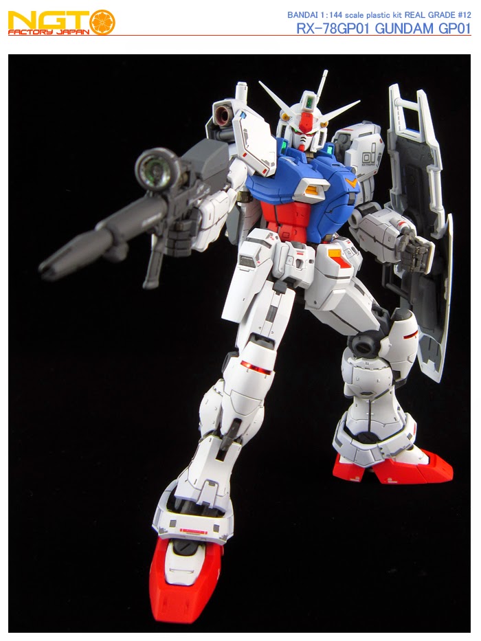 GUNDAM GUY: RG 1/144 RX-78GP01 Gundam GP01 - Customized Build