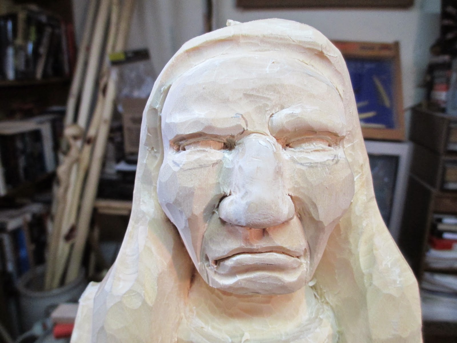 Knotty Wood Spirits: Carving an Eye