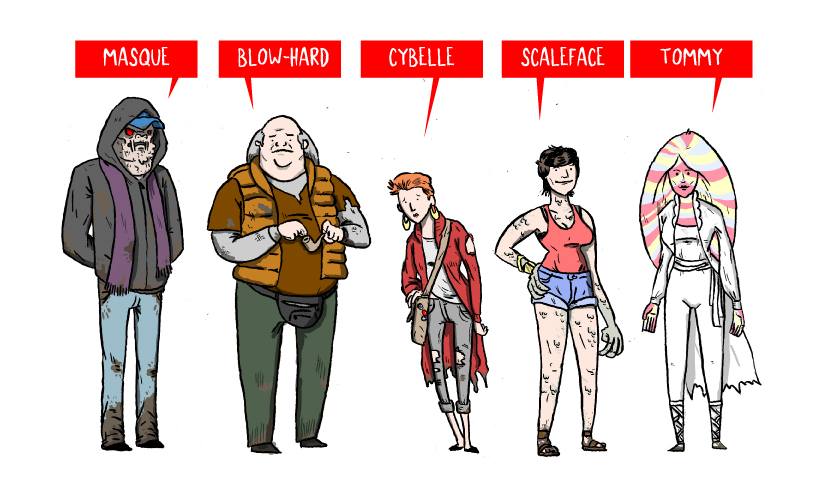 The Official Handbook to the Marvel Universe - REDUX Edition: MORLOCKS ...