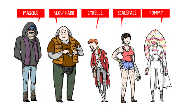 The Official Handbook to the Marvel Universe - REDUX Edition: MORLOCKS ...