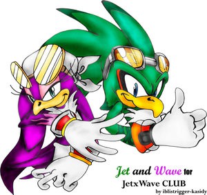 Parejascity love: jet y wave pareja de sonic drivers jetave