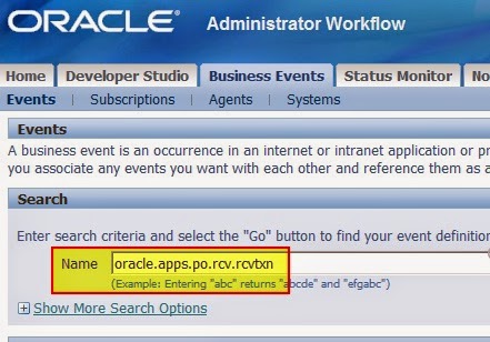 Oracle Applications hand book : Oracle Business Events and step by step ...