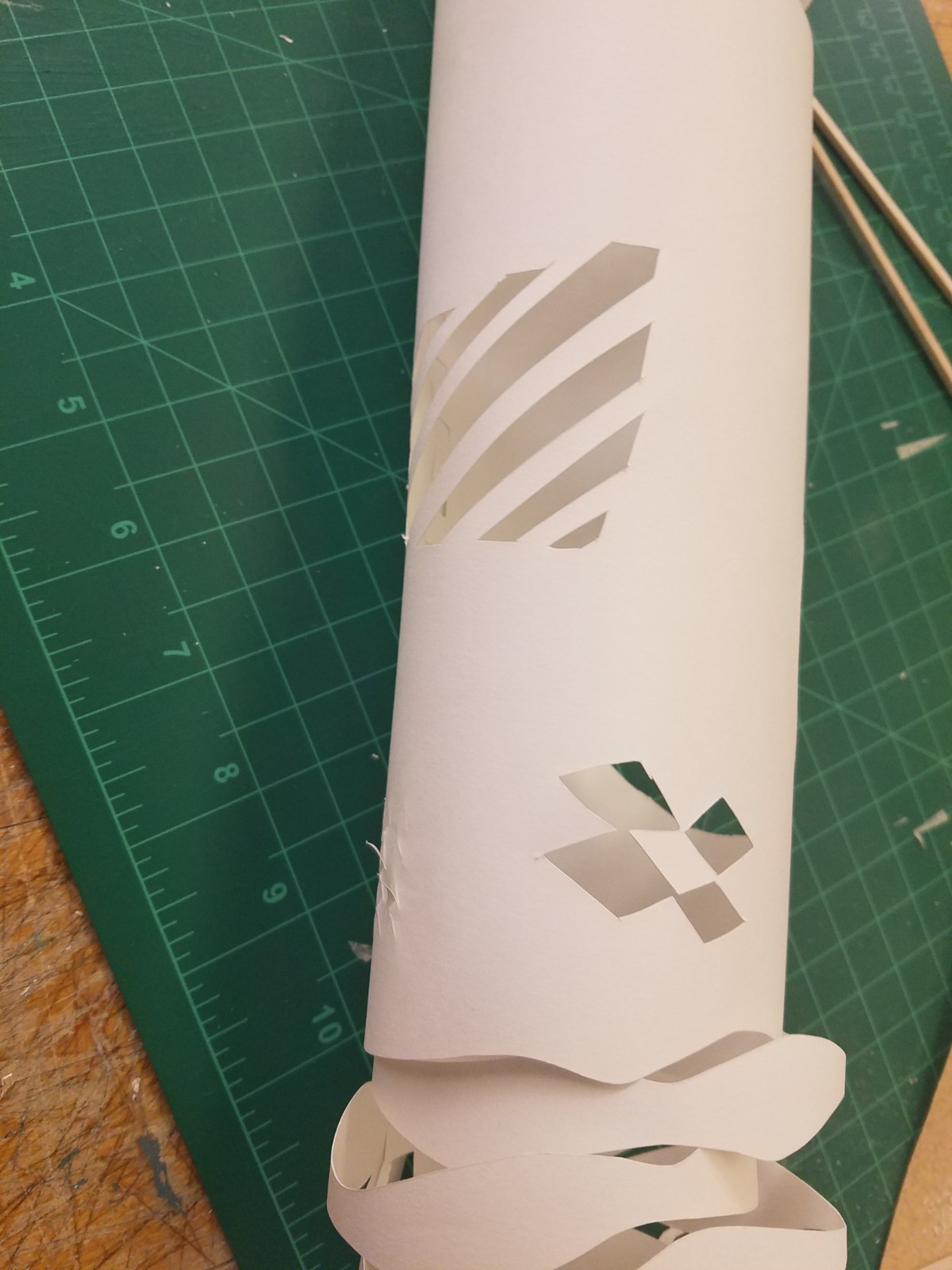 3D blog: Balsa Wood and Paper Sculptures