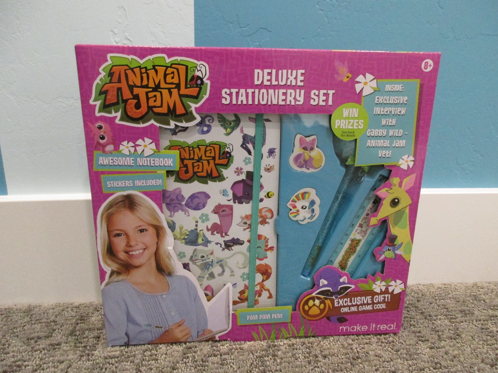 The Animal Jam Whip: Animal Jam Deluxe Stationary Set Unboxing/Review