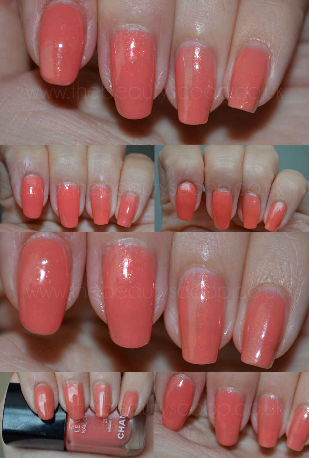 The Beauty Scoop!: Chanel Le Vernis Nail Polish, Miami Peach (203 ...