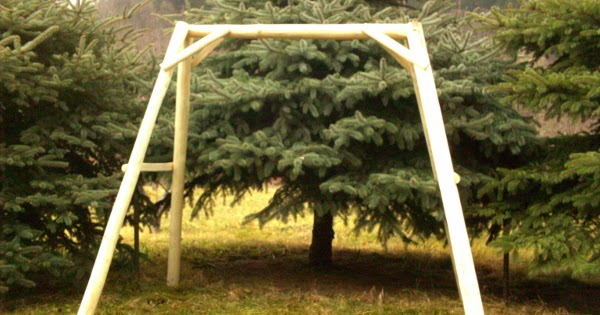 Mobilier Gradina Rustic: Suport leagăn de 2 locuri