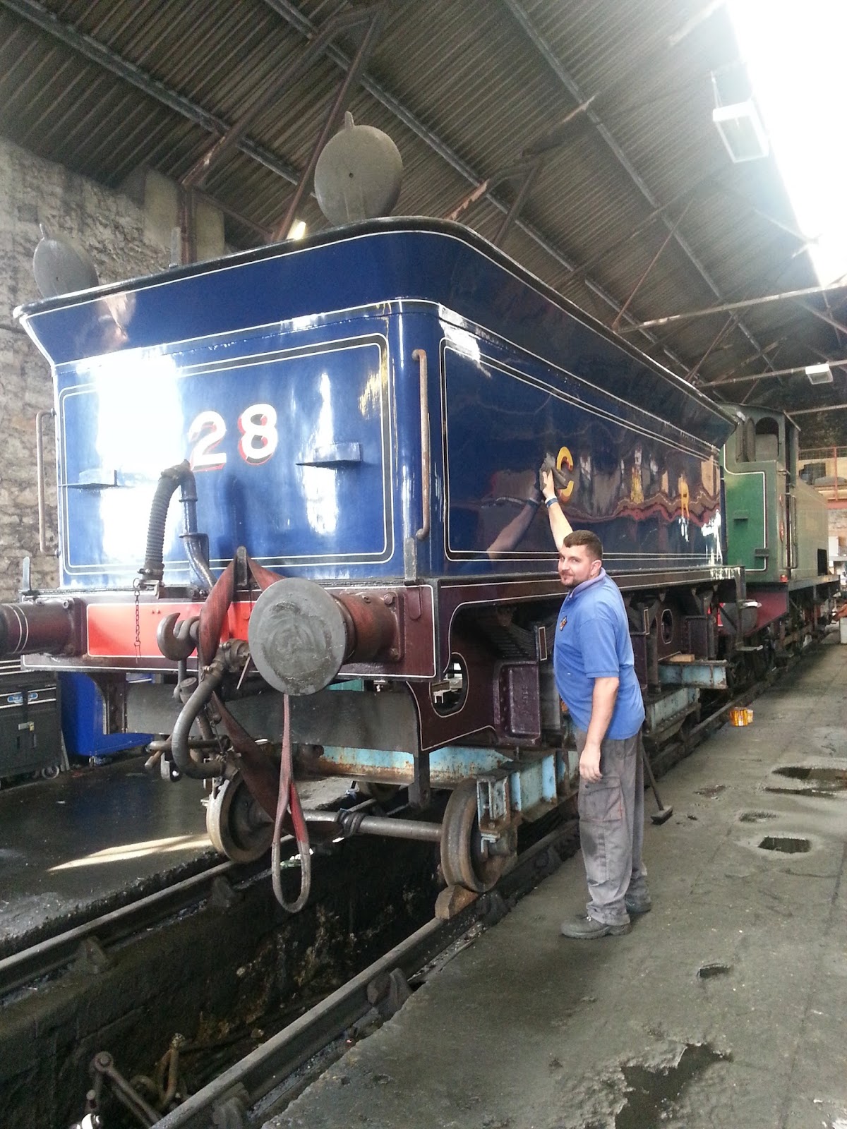 Caley 828: Getting There