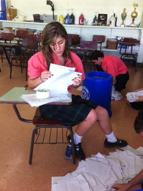 Simulacro electoral en nuestro Colegio Rosa Bell | Versión digital del ...