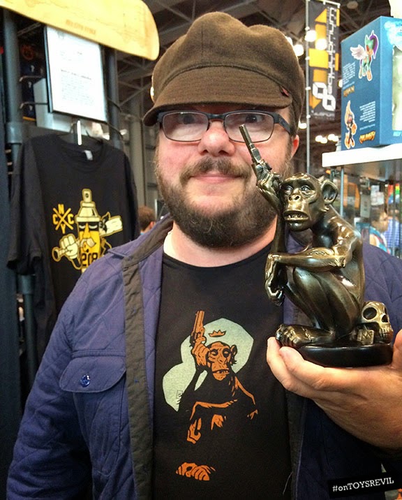 Mike Mignola's Monkey with a Gun Sculpture by Bigshot Toyworks On Pre ...