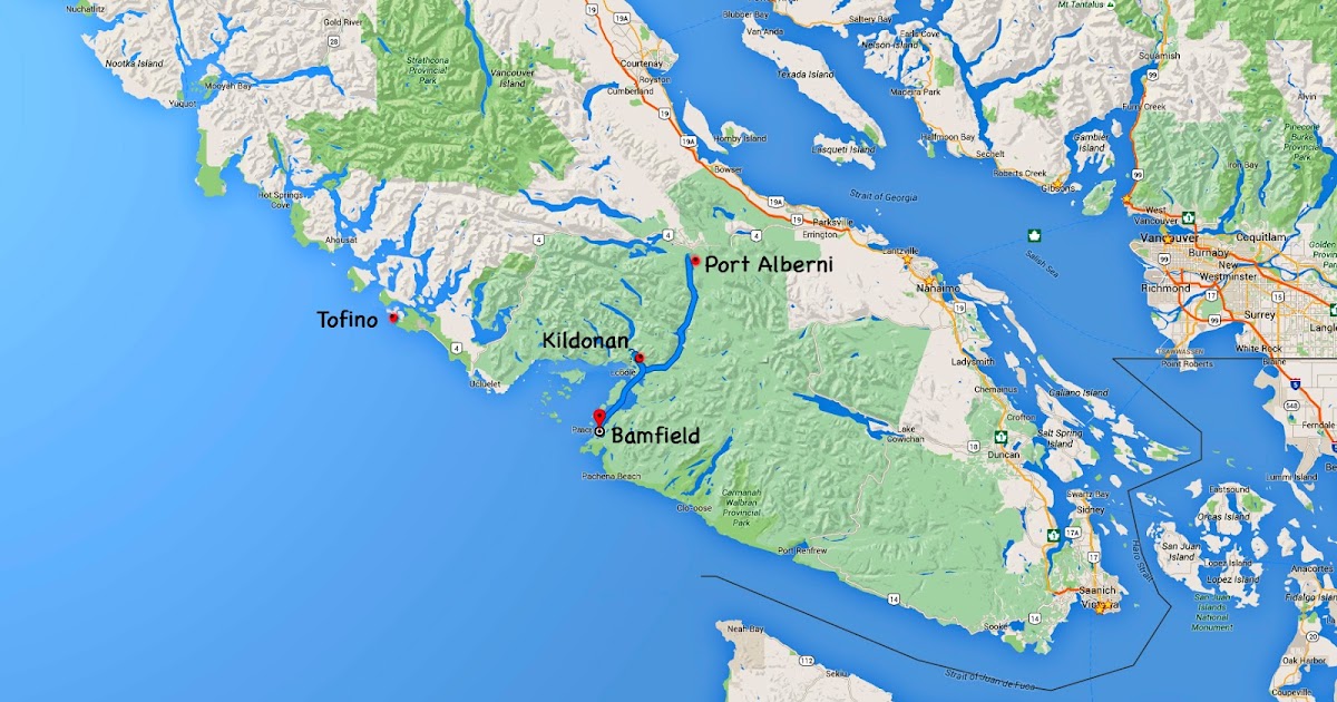 RiverBear Photo Blog: Port Alberni - Bamfield - Port Alberni, BC