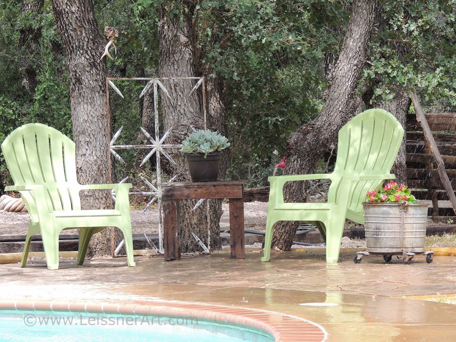 LeissnerArt: The Great Backyard Makeover