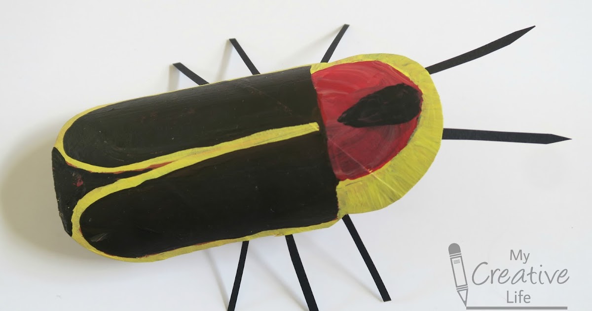 Cindy deRosier: My Creative Life: Cardboard Tube Firefly