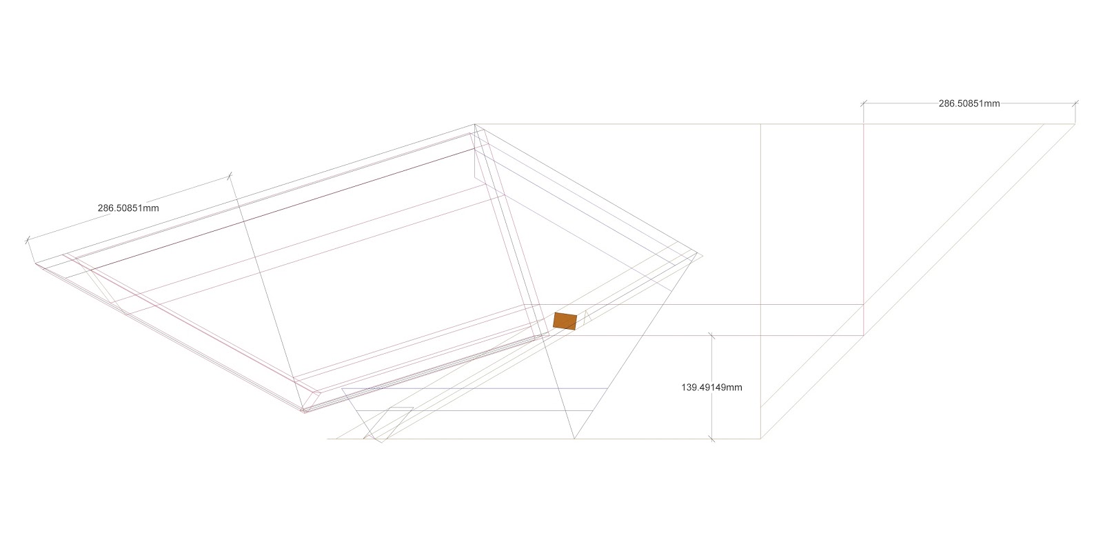 Roof Framing Geometry: Plumb Hip Rafter or Inclined Rafter with Edge Bevel