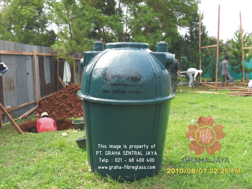 toilet fiberglass: Septic tank biotech system (biosys) aman untuk ...
