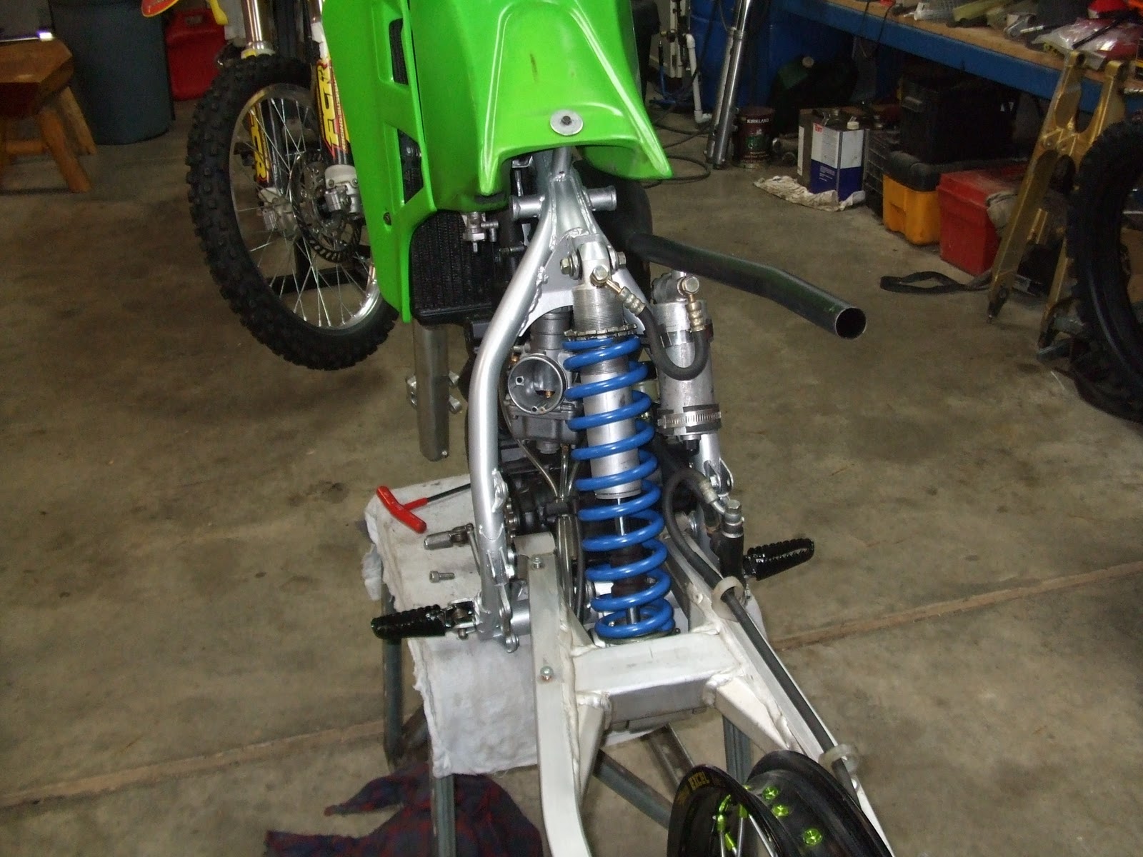 The KX125 Project: Mounting the Shock