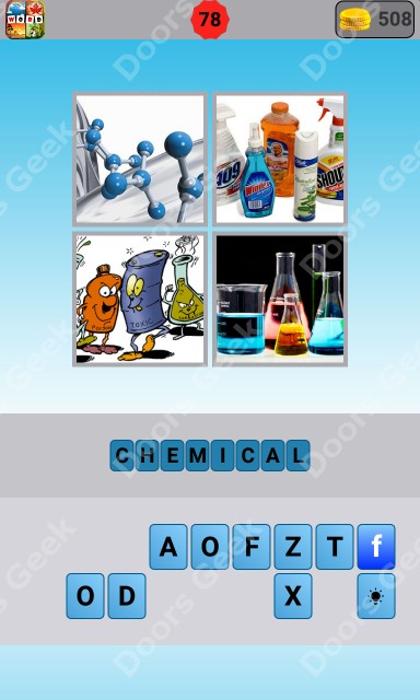 The New: 4 Pic 1 Word Level 78 Answer ~ Doors Geek