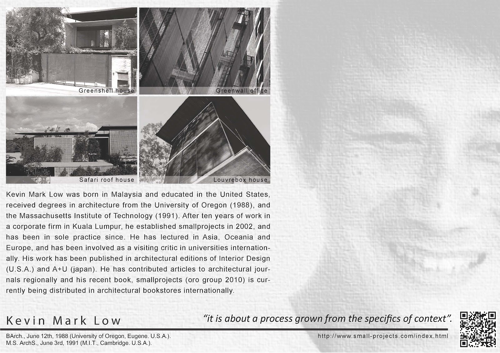 UTAR ARCHi BATCH i: Kevin Mark Low