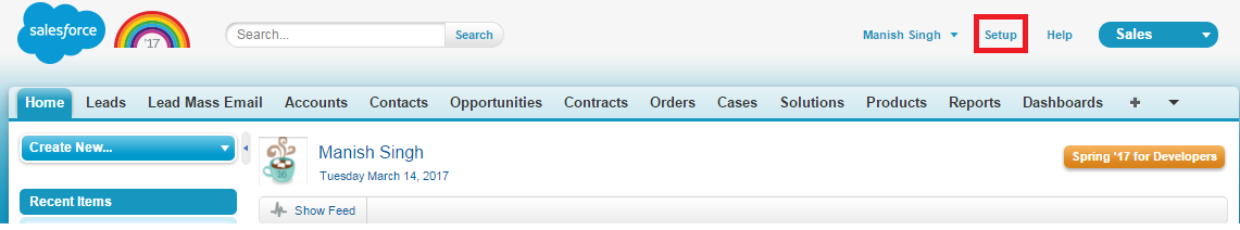 Create a custom profile in Salesforce