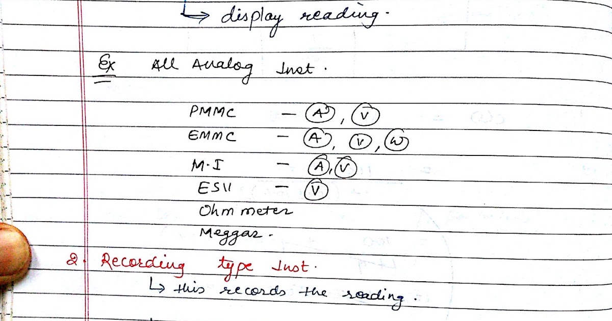 Secondary Instruments, Deflecting Torque, Controlling Torque, Damping ...
