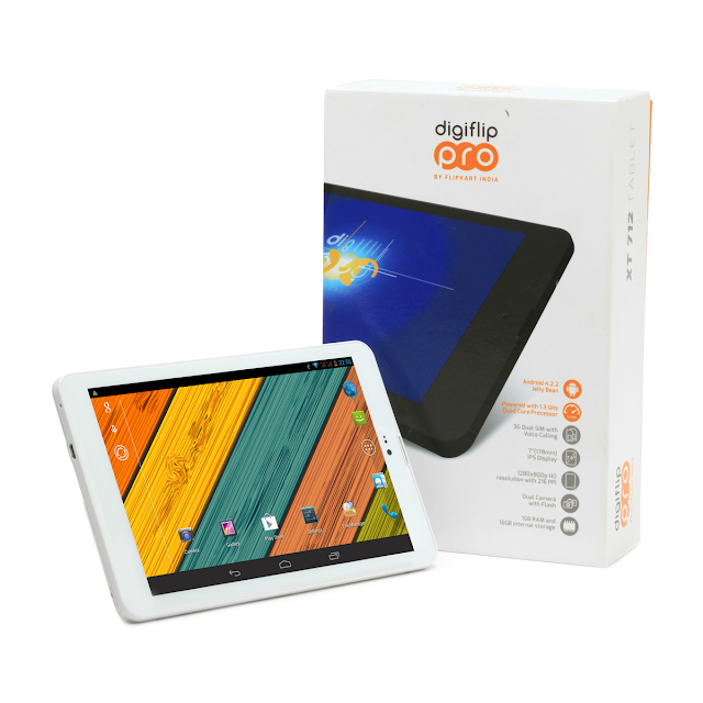 Flipkart DigiFlip Pro XT721 with 7-inch HD display, quad-core processor ...