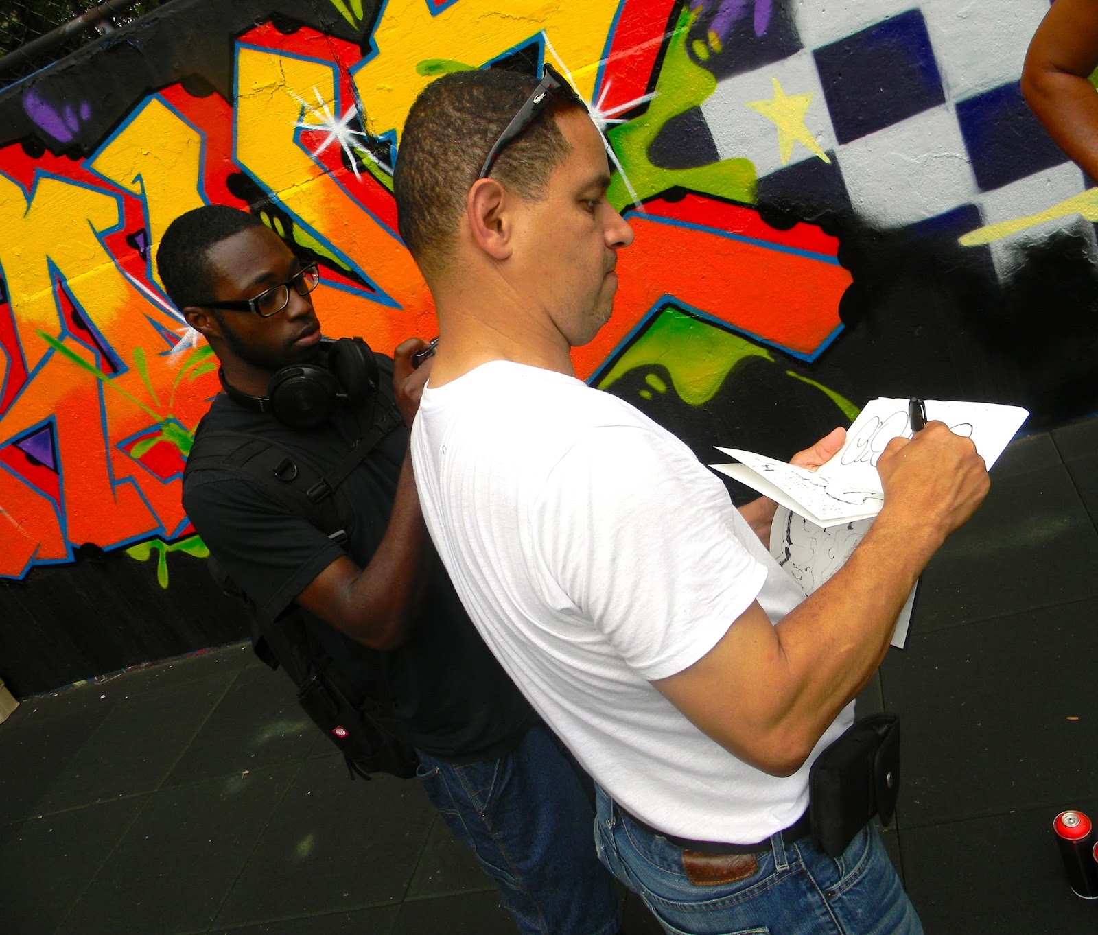 ART & FASHION SALON: Rocking It At The GRAFFITI HALL OF FAME; Wild ...