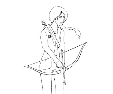#1 The Hunger Games Coloring Page