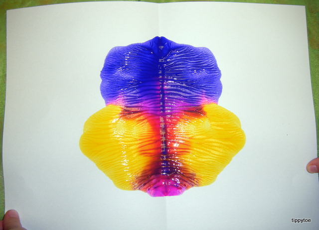 Tippytoe Crafts: Push-Paint Creations