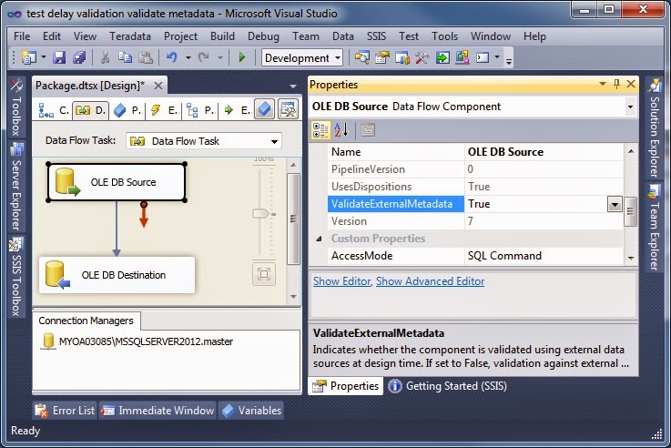 Lazy google MSSQL: Why DelayValidation and ValidateExternalMetadata is ...