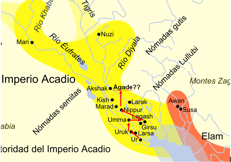 La Antigüedad Aquí y Ahora: Séptimo Paquete Turístico: Buscando Ágade y ...