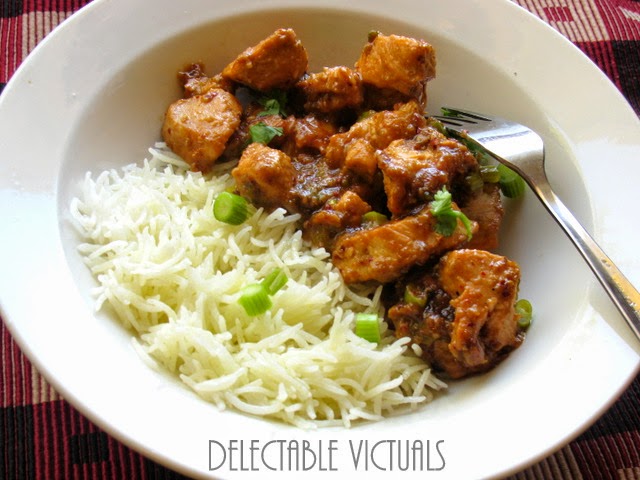 Delectable Victuals: Lychee Chili Chicken