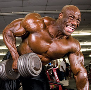 Strong Man: Super Muscular Man - Joel Stubbs, IFBB professional bodybuilder