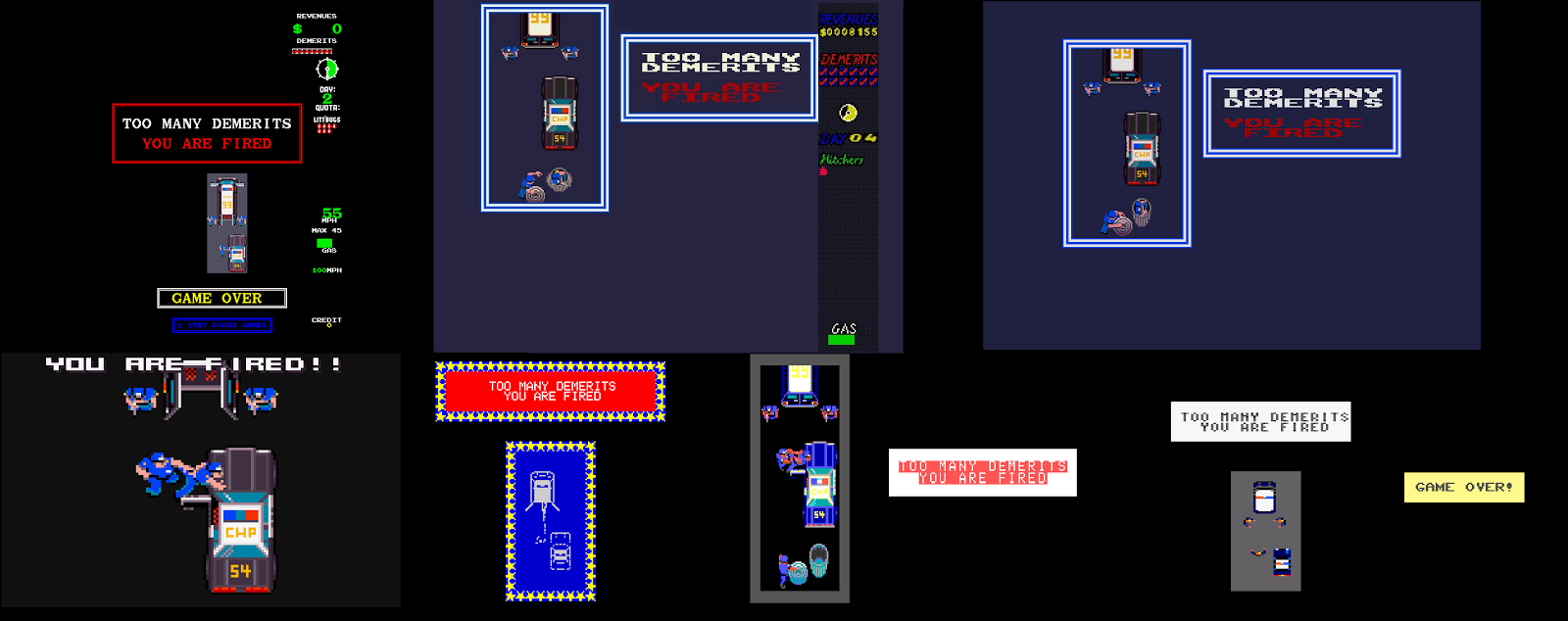 FRGCB - Finnish Retro Game Comparison Blog: APB (Atari Games/Tengen, 1987)