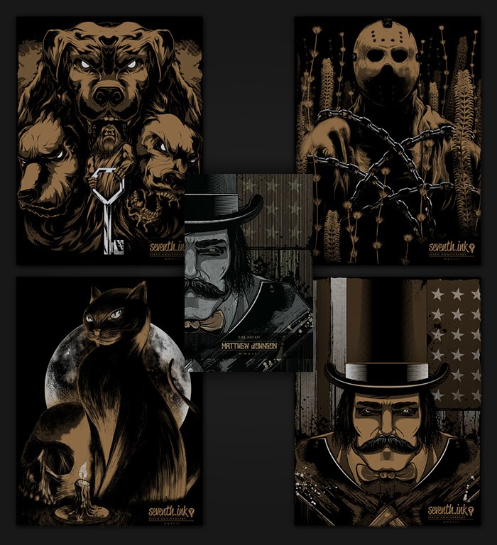 INSIDE THE ROCK POSTER FRAME BLOG: Matthew Johnson Seventh.Ink Sixth ...