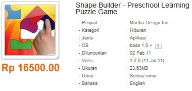bada Indonesia: Shape Builder, game puzzle terbaik untuk anak-anak