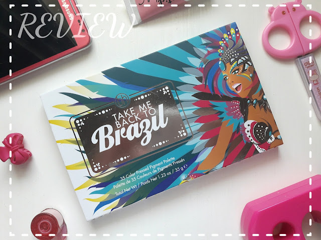 BH COSMETICS TAKE ME BACK TO BRAZIL EYESHADOW PALETTE - Gotcha Diary